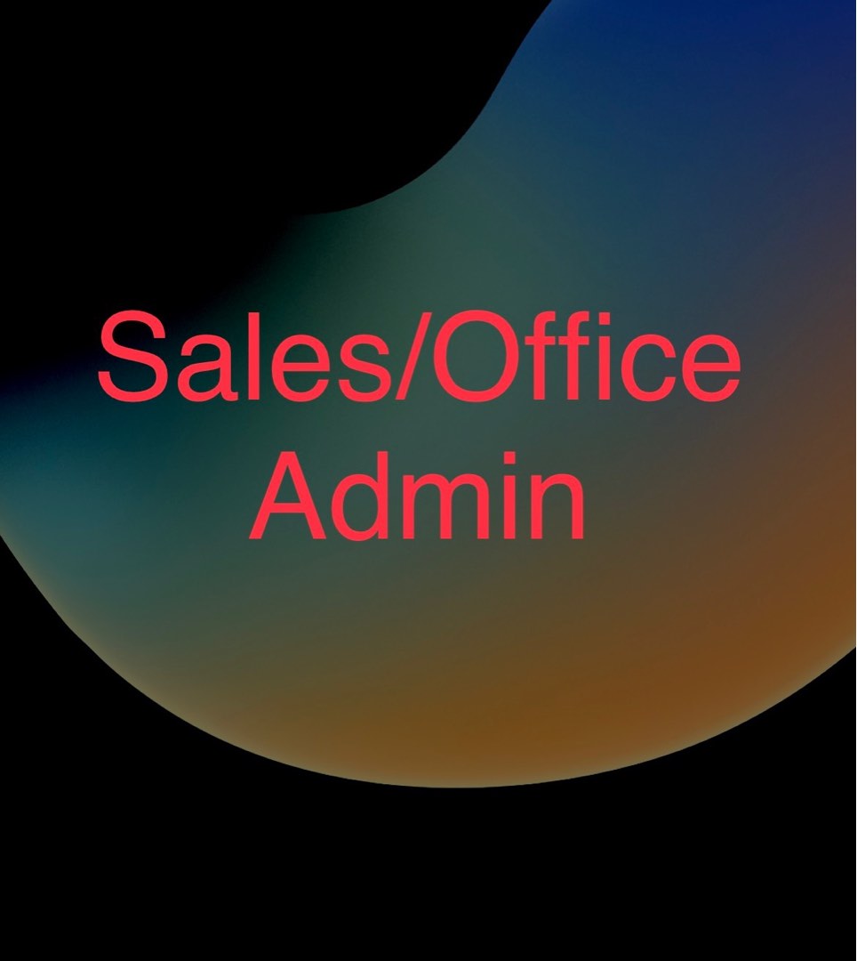 Sales/Office Admin, Jobs, Admin & Finance on Carousell