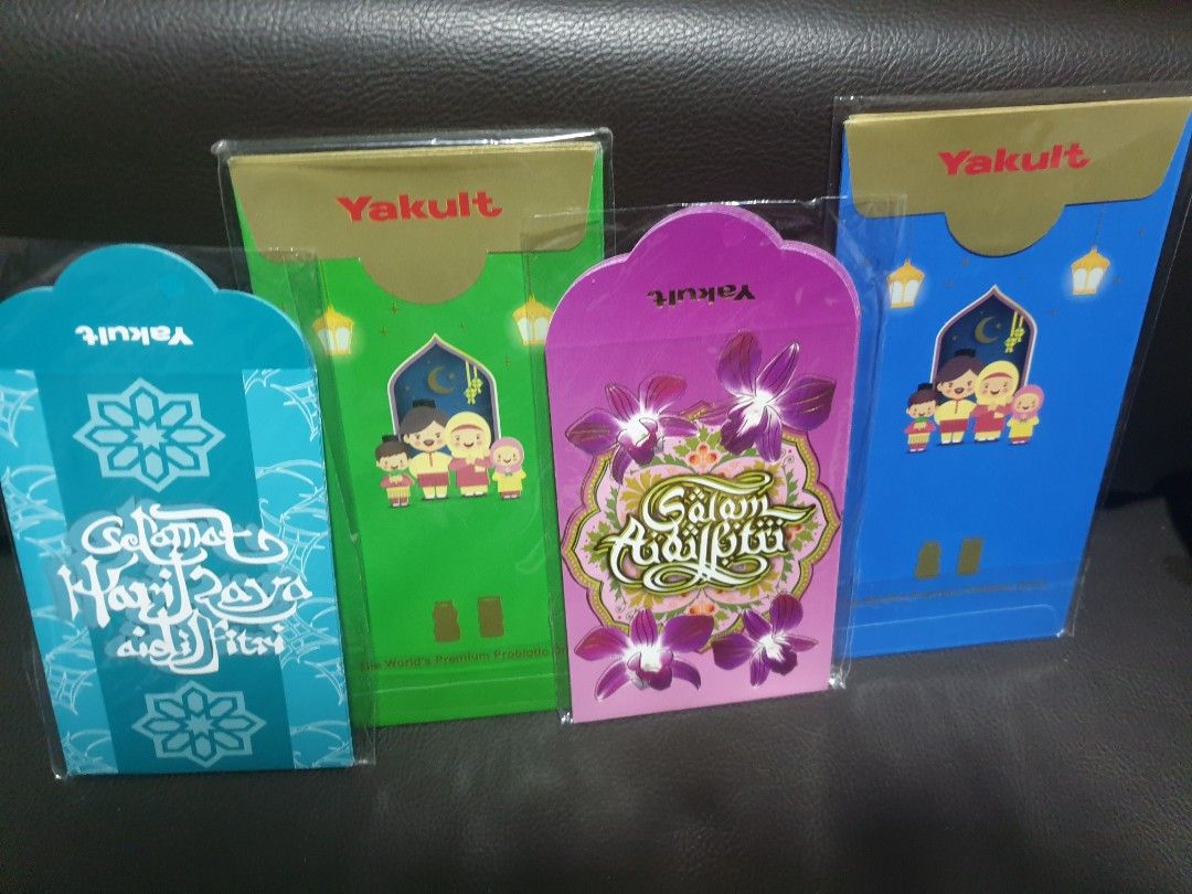 Hunterz Assorted Comel / Bunga Sampul Duit Raya Green Money Packets ...