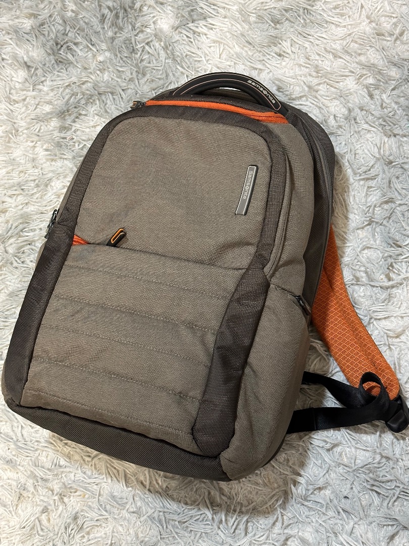 Samsonite Garde Back Pack 1 (Color: WarmGrayRust) on Carousell