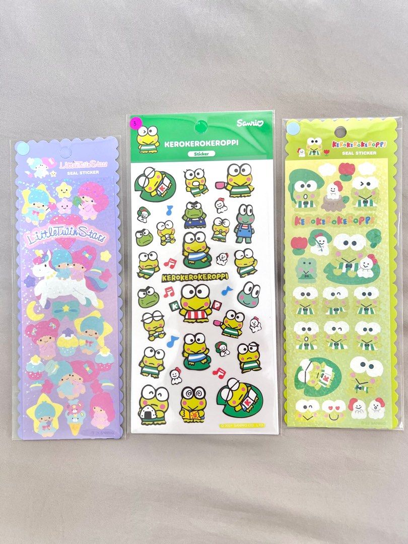 Sanrio sticker sheets, Hobbies & Toys, Stationery & Craft, Art & Prints ...