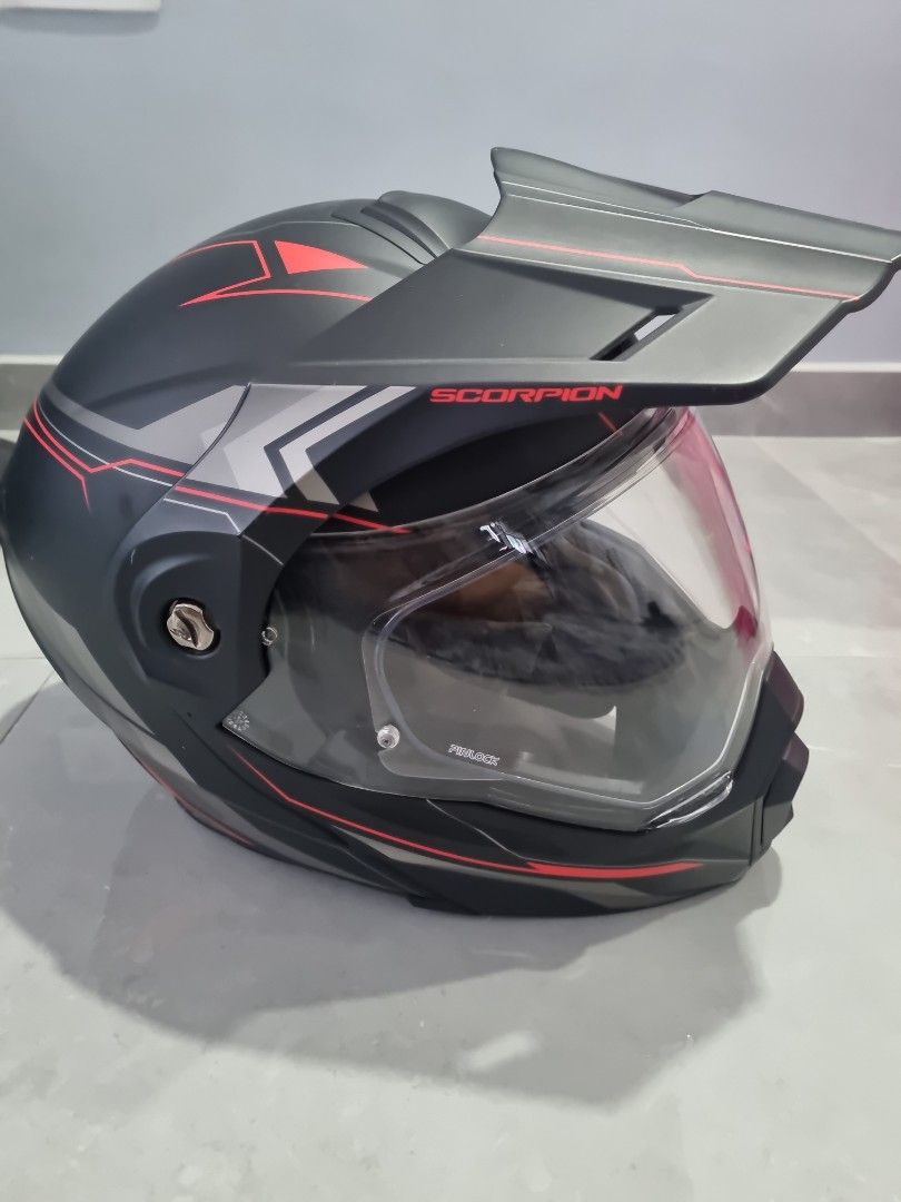 Scorpion ADX-1 Modular Helmet, Motorcycles, Motorcycle Apparel on Carousell