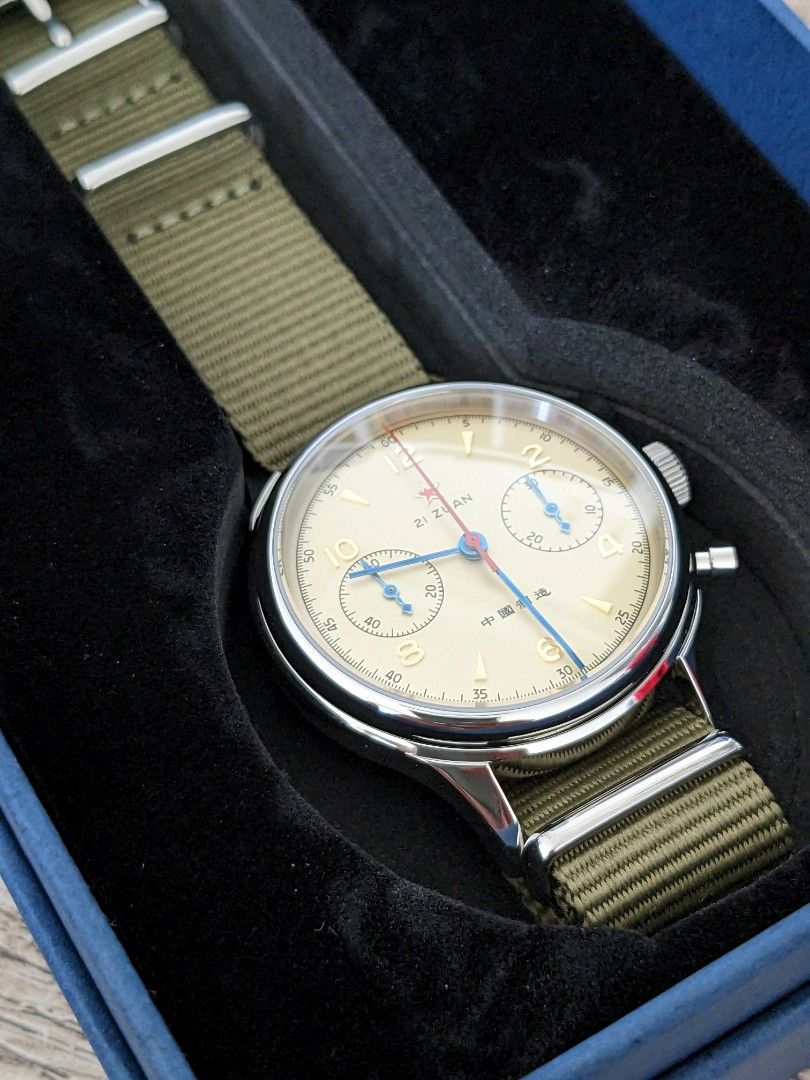 Seagull 1963 38mm Pilot Watch, Men's Fashion, Watches & Accessories ...