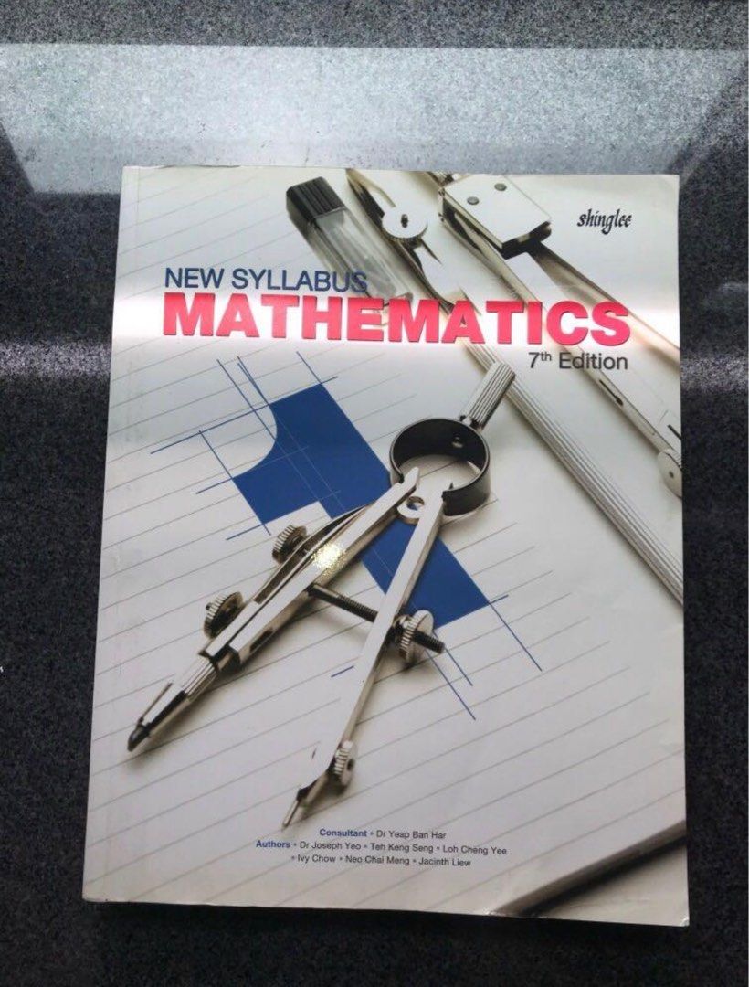 Math Secondary Textbooks, Hobbies & Toys, Books & Magazines, Textbooks ...