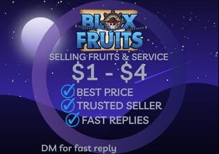 Selling Fruits & Raid and Boosting Service (Blox Fruits), Video Gaming ...