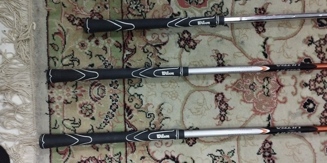 Set of Wilson Ultra Driver and woods, Sports Equipment, Sports & Games ...