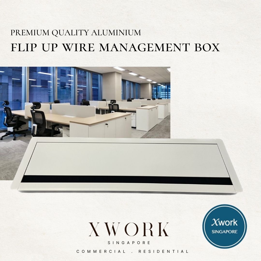 [SG Seller] Flip up Cover Box Wire Management for cables and wires, Computers & Tech, Parts ...