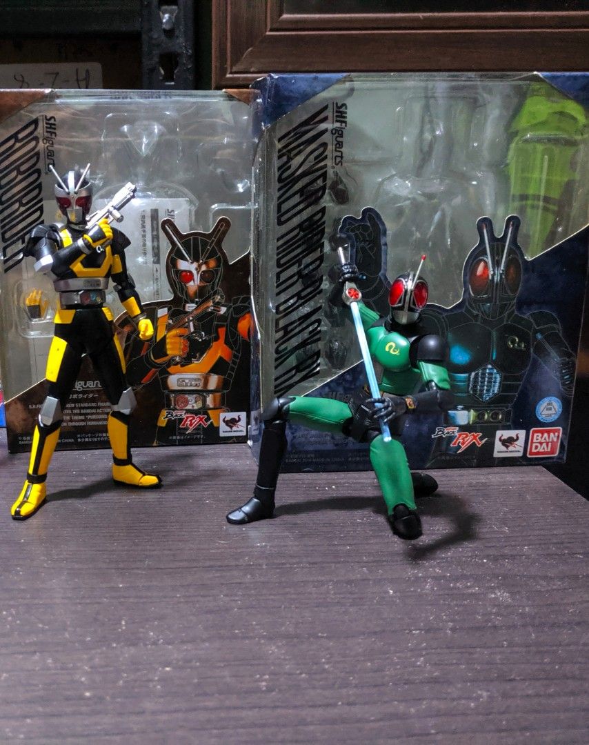Shfiguarts SHF Kamen Rider RX combo RX & Roborider, Hobbies & Toys ...