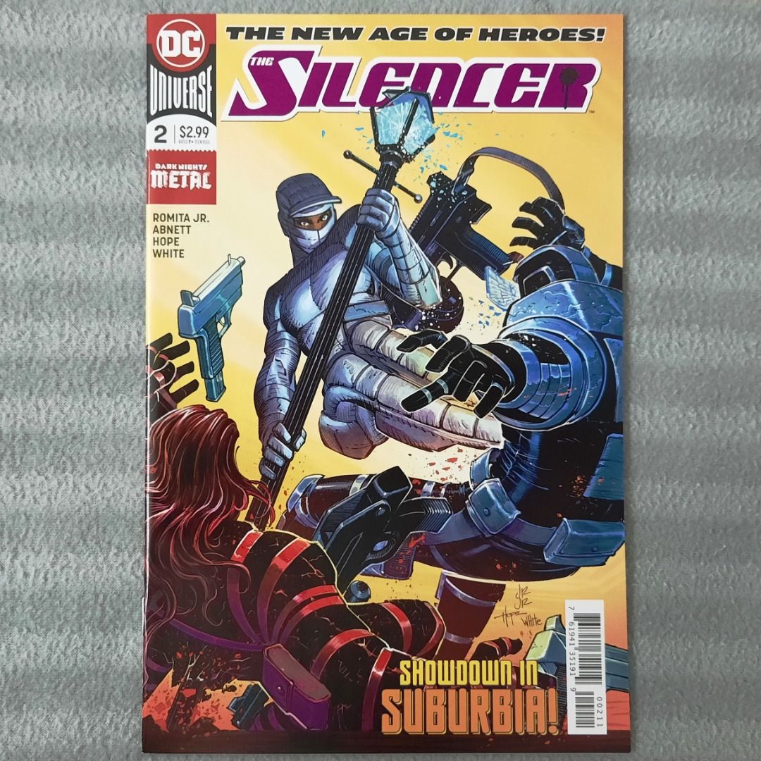 Silencer #2 (DC Comics) Dan Abnett, John Romita Jr, Sandra Hope ...