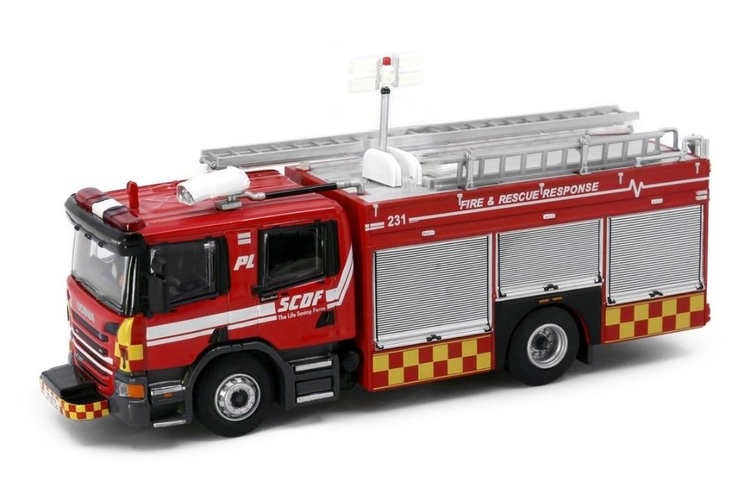 Singapore SCDF Ambulance or Toyota Hiace Van at $30, Pump / Fire Engine ...