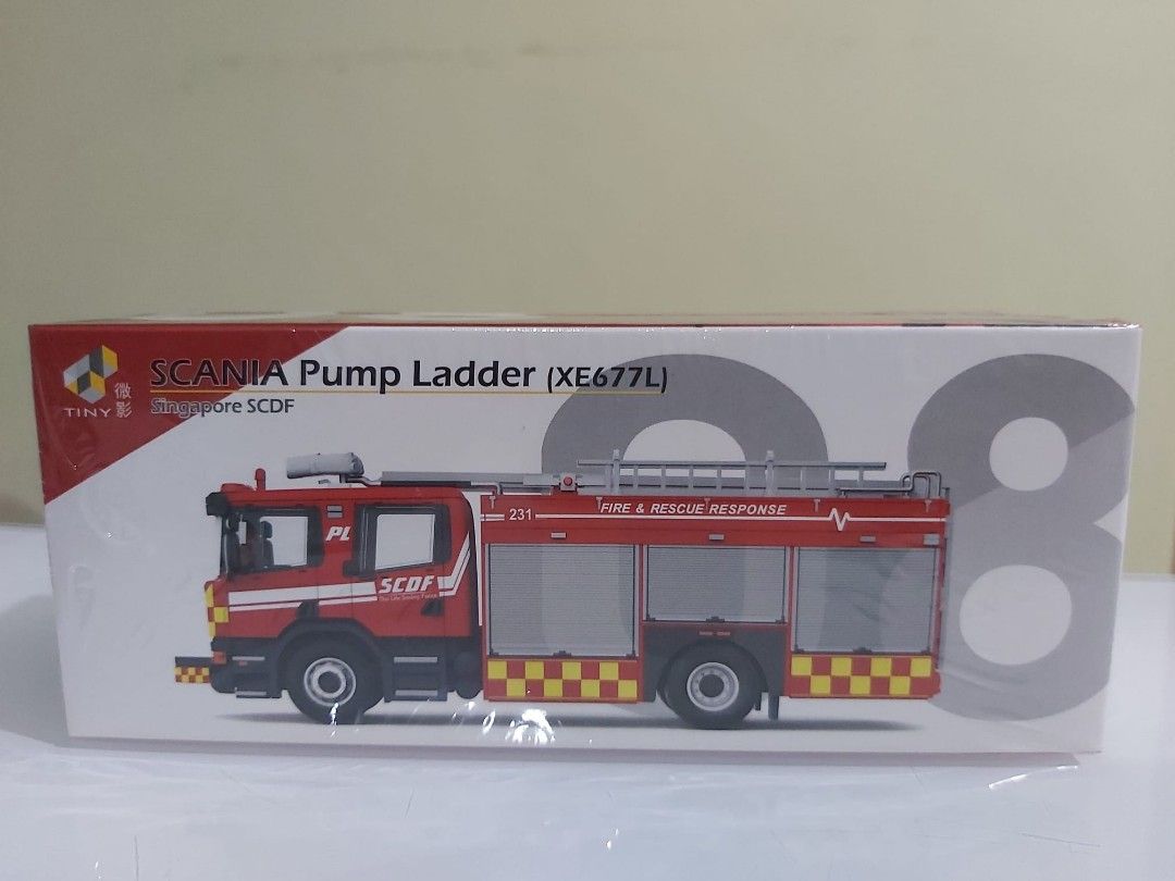 Singapore SCDF Ambulance or Toyota Hiace Van at $30, Pump / Fire Engine ...