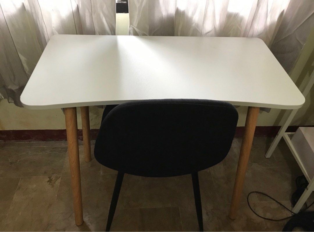 Slightly used study table | Wood, Furniture & Home Living, Furniture ...