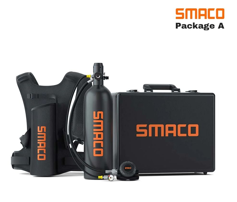 Smaco S700 2L Scuba Tank & Hand pump, Everything Else on Carousell