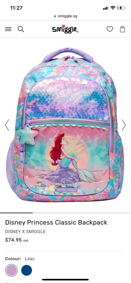 Smiggle bag pack, Babies & Kids, Babies & Kids Fashion on Carousell