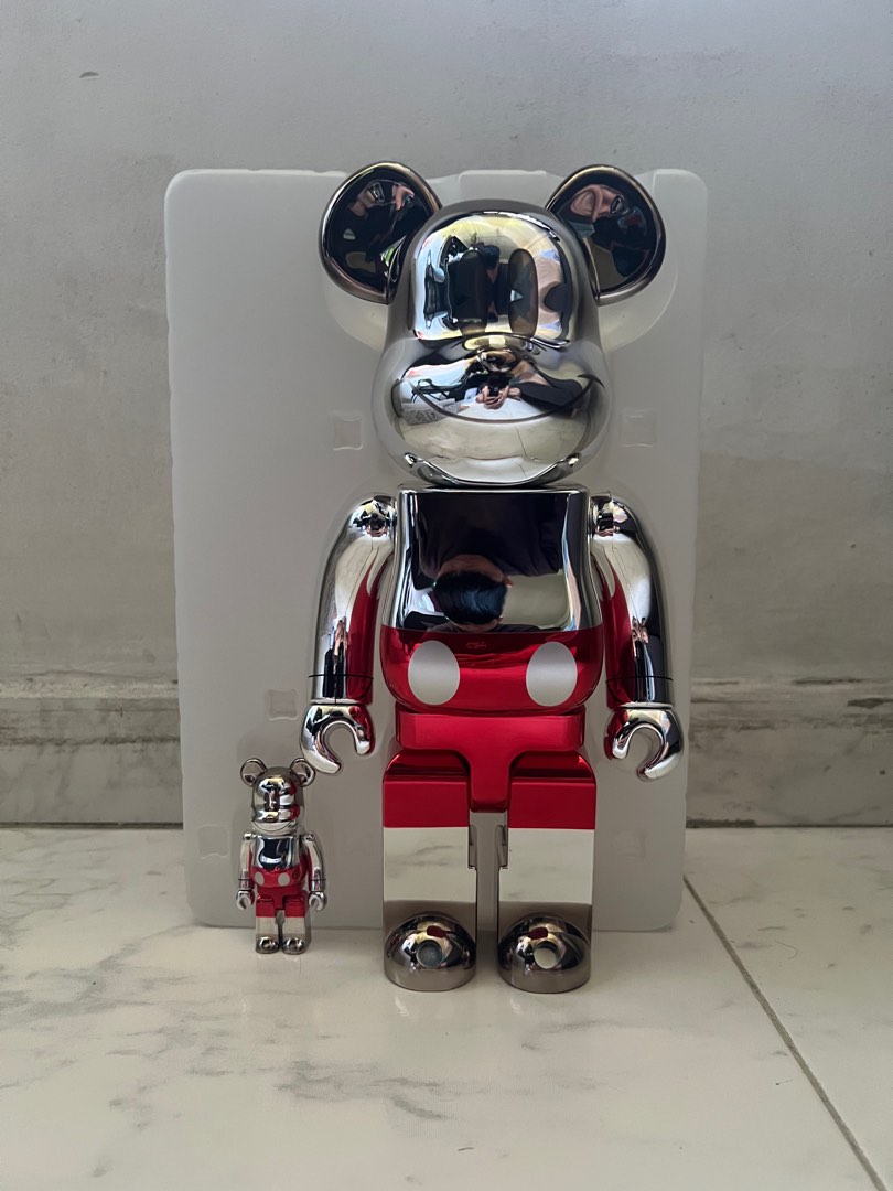 Sorayama Mickey Mouse 500% (Bearbrick), Hobbies & Toys, Toys & Games on ...