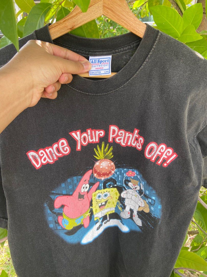 SpongeBob vintage all sport tag, Men's Fashion, Activewear on Carousell