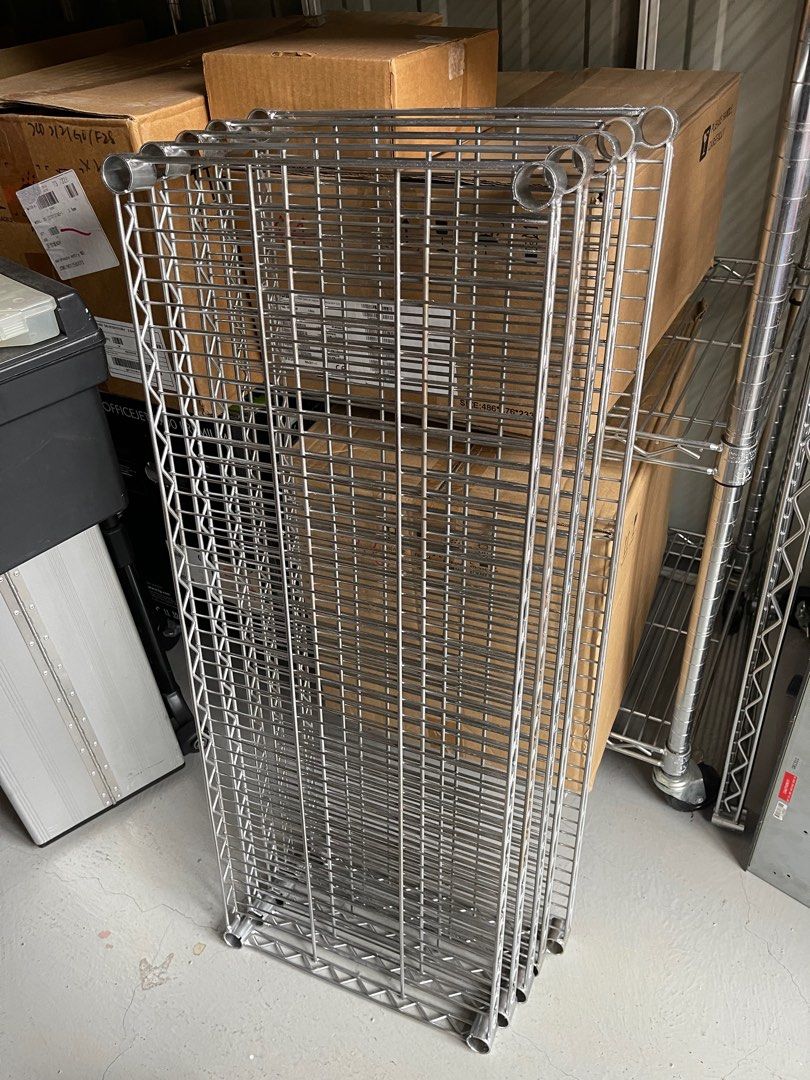 Stainless rack solid shelving, Furniture & Home Living, Furniture ...