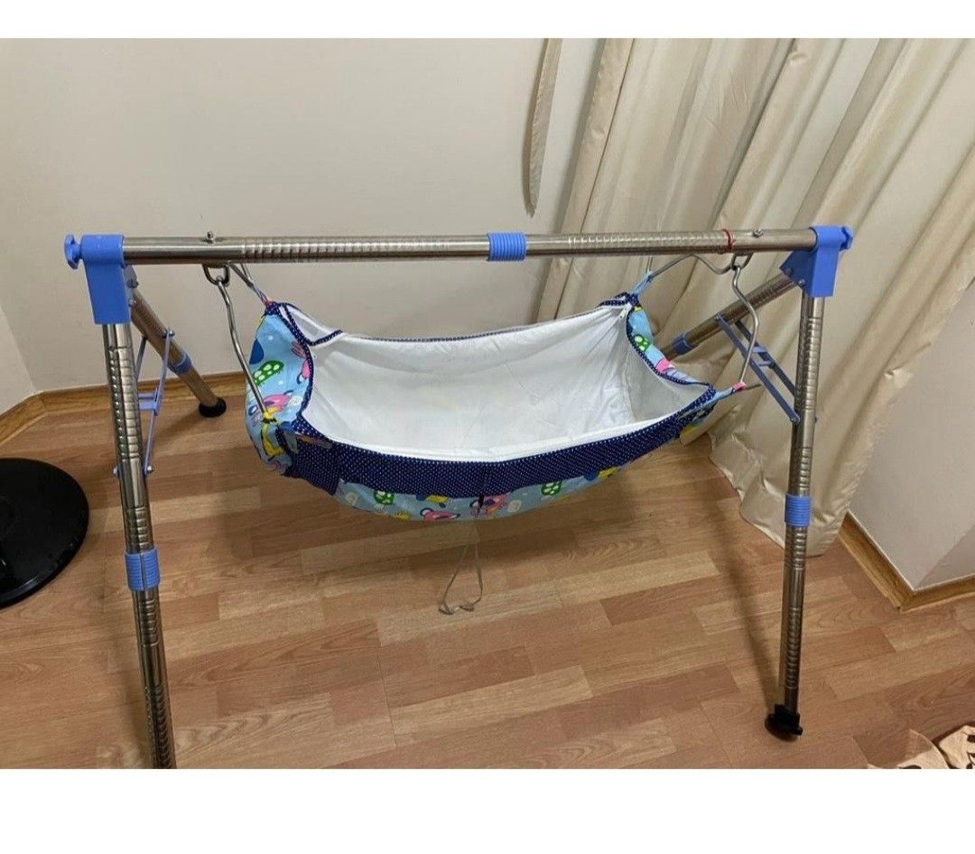 Stainless steel Baby Cradle (portable/detachable), Babies & Kids, Baby ...