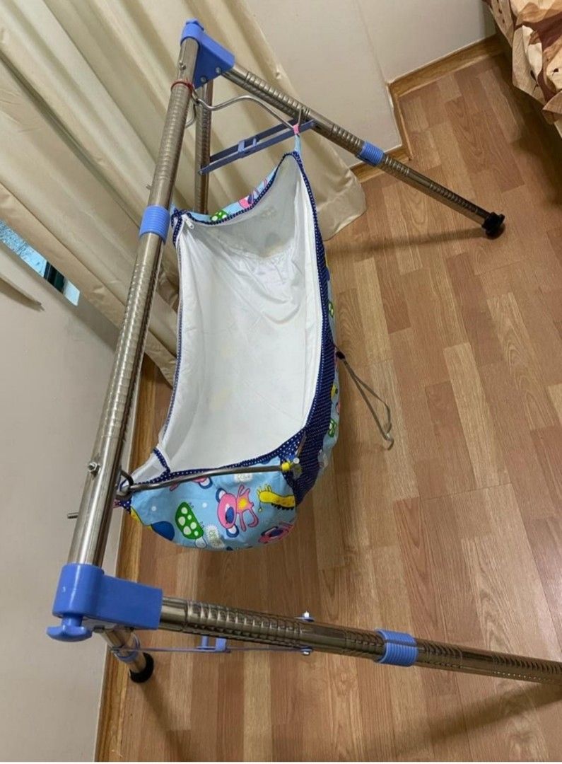 Stainless steel Baby Cradle (portable/detachable), Babies & Kids, Baby ...