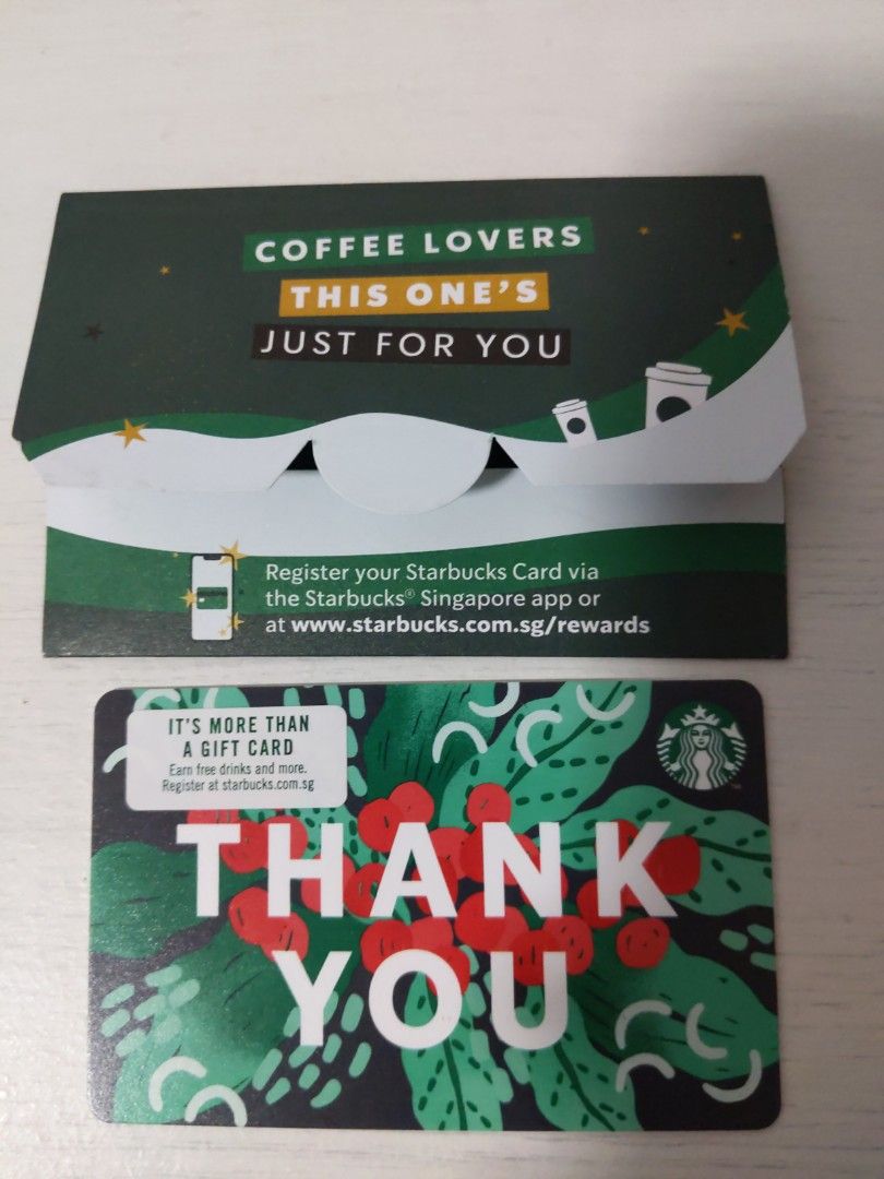 Starbucks Gift Card $20, Tickets & Vouchers, Vouchers on Carousell