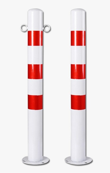 Steel Road Traffic Bollard Cone 30 inches Steel Warning Post Quality ...