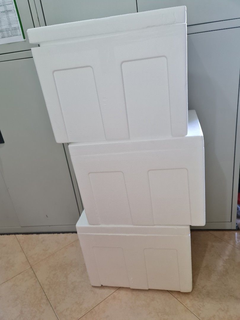 Styrofoam boxes / Foam Boxes (48cm x 36cm x 38cm Ht), Furniture & Home ...