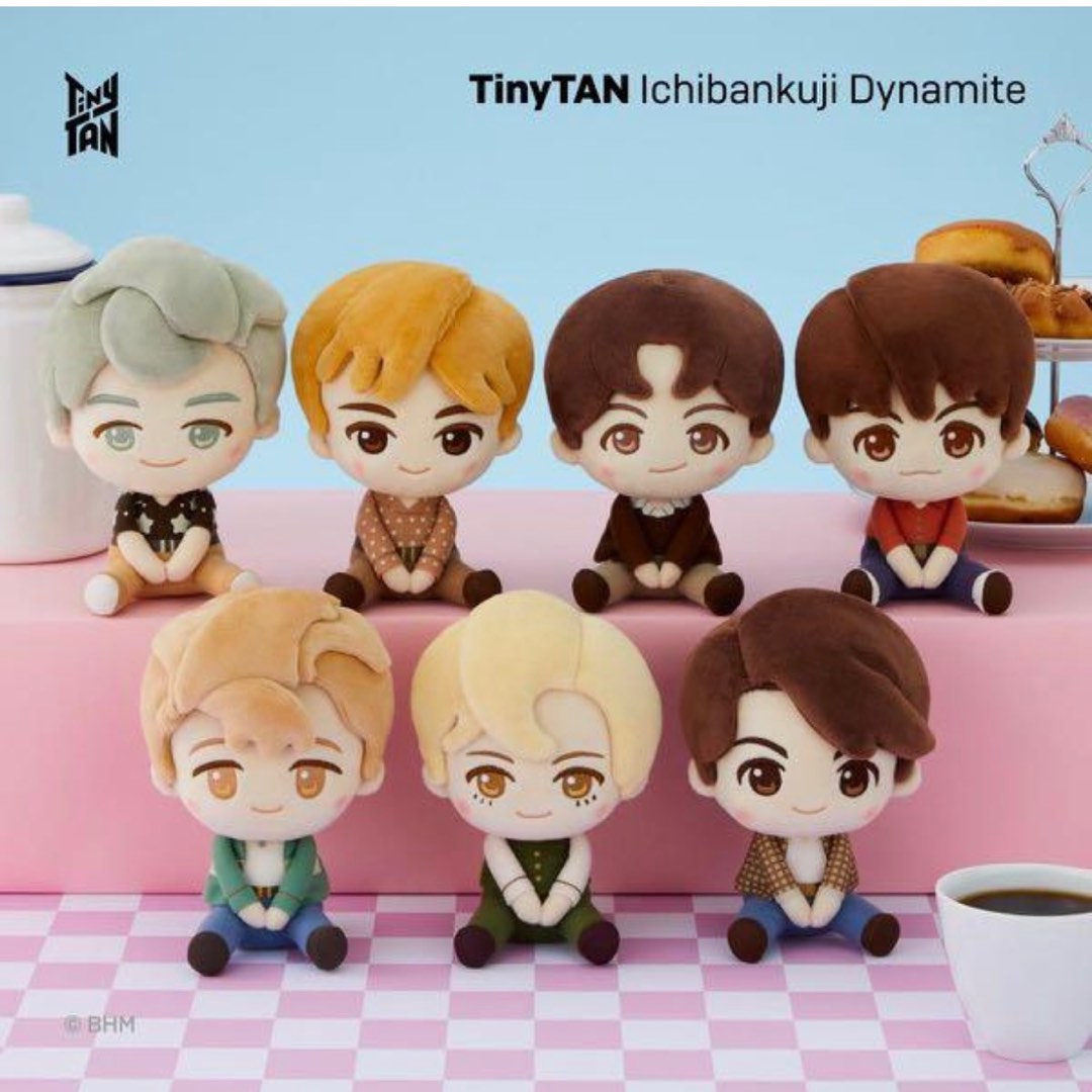 Tinytan butter Suga and Jhope BTS dynamite kuji kpop, Hobbies & Toys ...