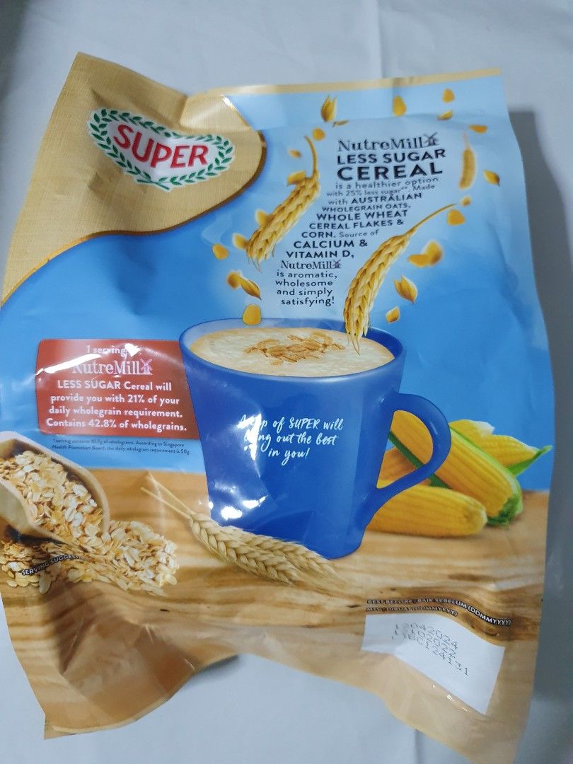 Super NutreMill Cereal, Food & Drinks, Beverages on Carousell