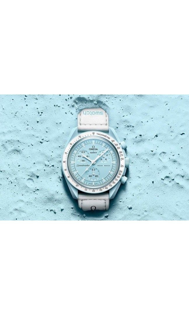 Swatch and Omega Mission to Uranus Moonswatch, Luxury, Watches on Carousell