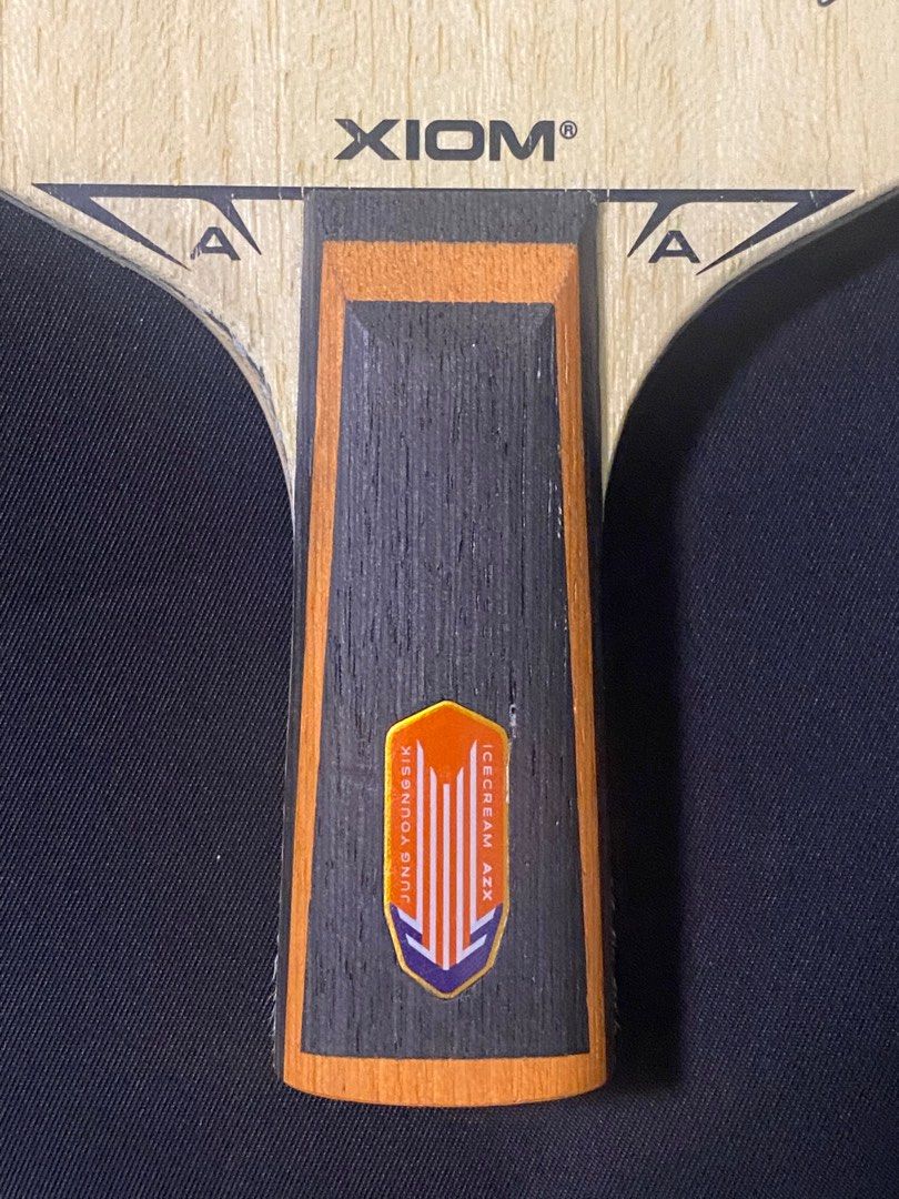 Table Tennis Racket Xiom ice cream, Sports Equipment, Sports & Games, Racket & Ball Sports on ...