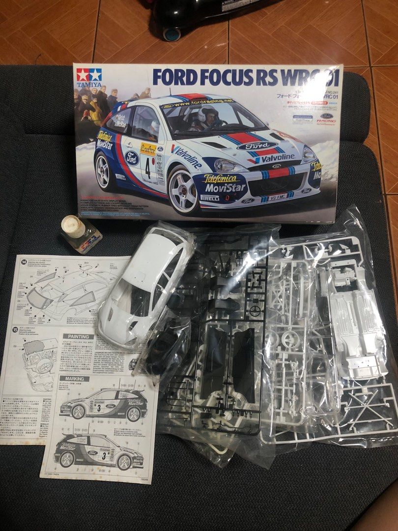 Tamiya Ford Focus RS WRC 01, Hobbies & Toys, Toys & Games on Carousell