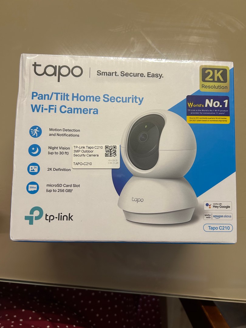 Tapo camera c210, Furniture & Home Living, Security & Locks, Security ...