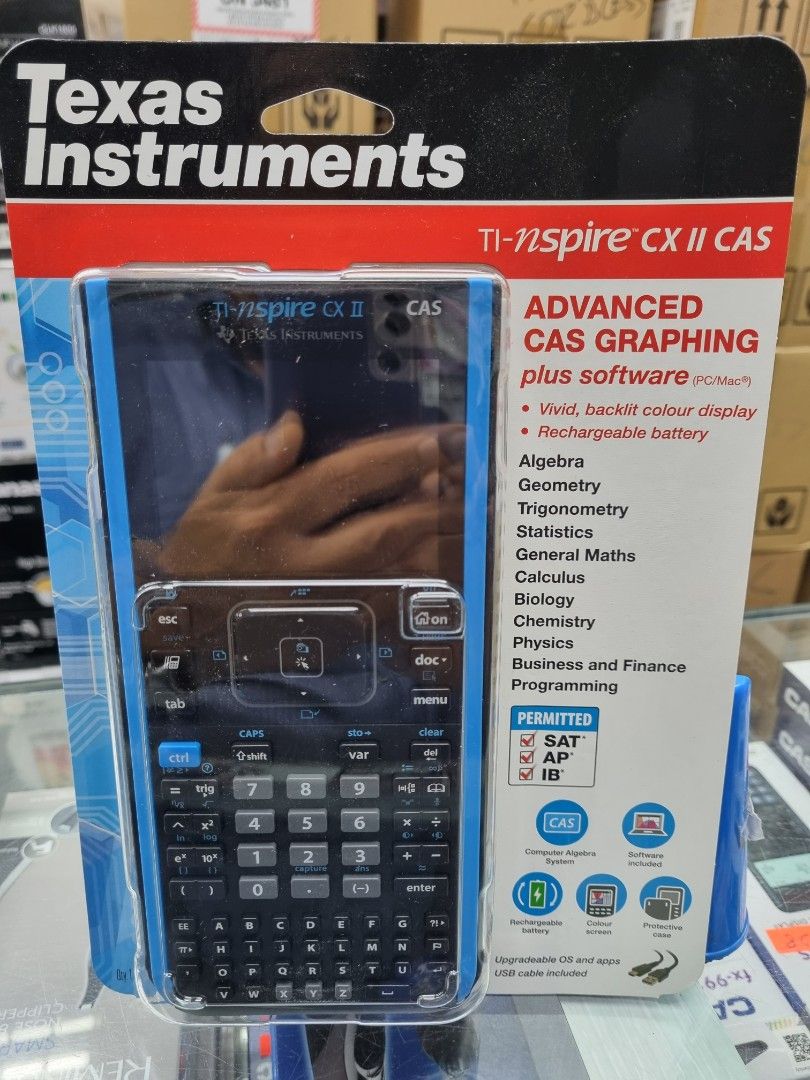 TEXAS INSTRUMENTS TI NSPIRE CX II CAS, Computers & Tech, Office ...