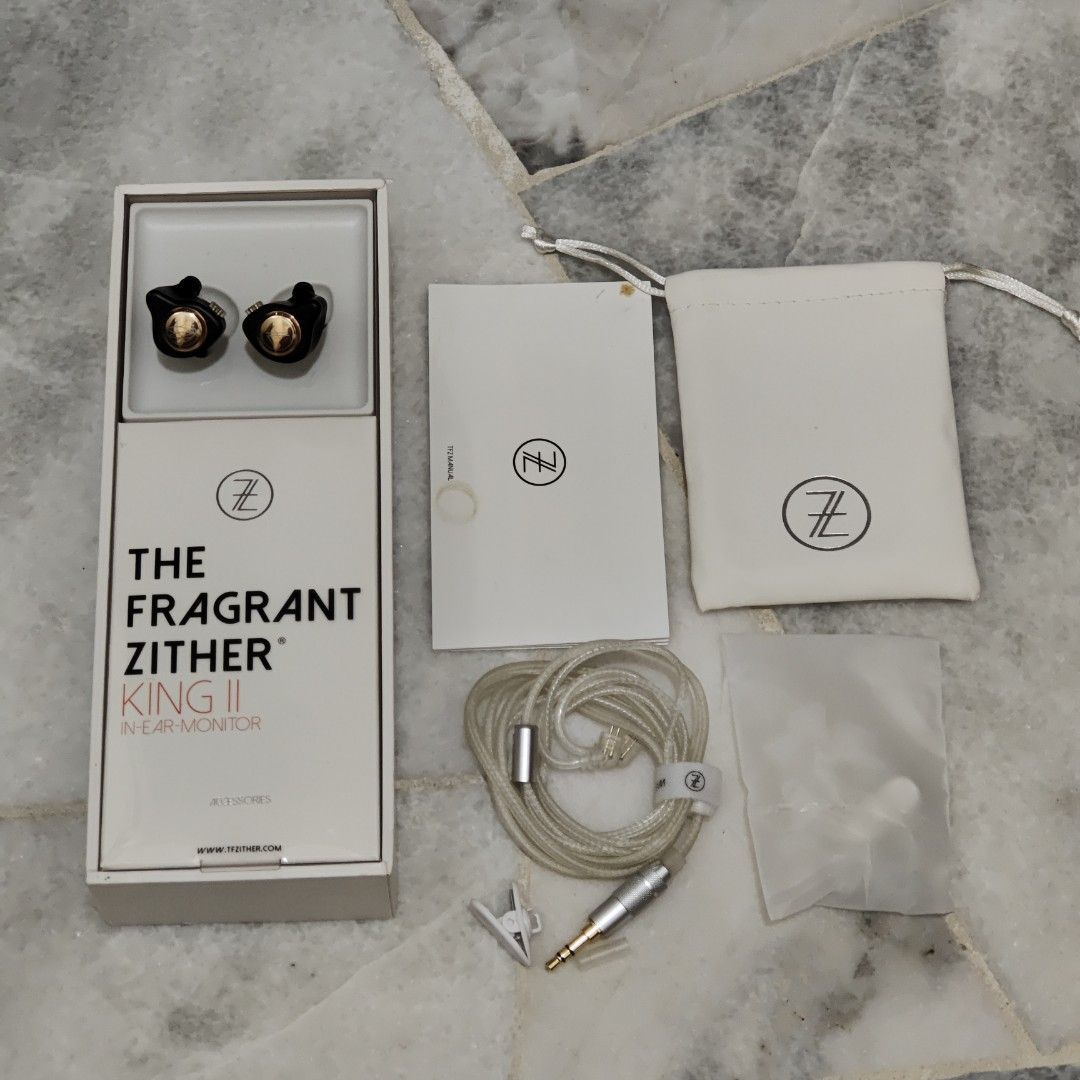 TFZ KING II Dynamic Driver HiFi 2Pin 0.78mm Detachable In-ear Earphone ...