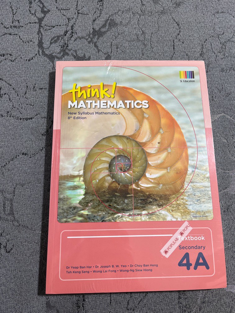 Think Mathematics Sec 4, Hobbies & Toys, Books & Magazines, Textbooks ...