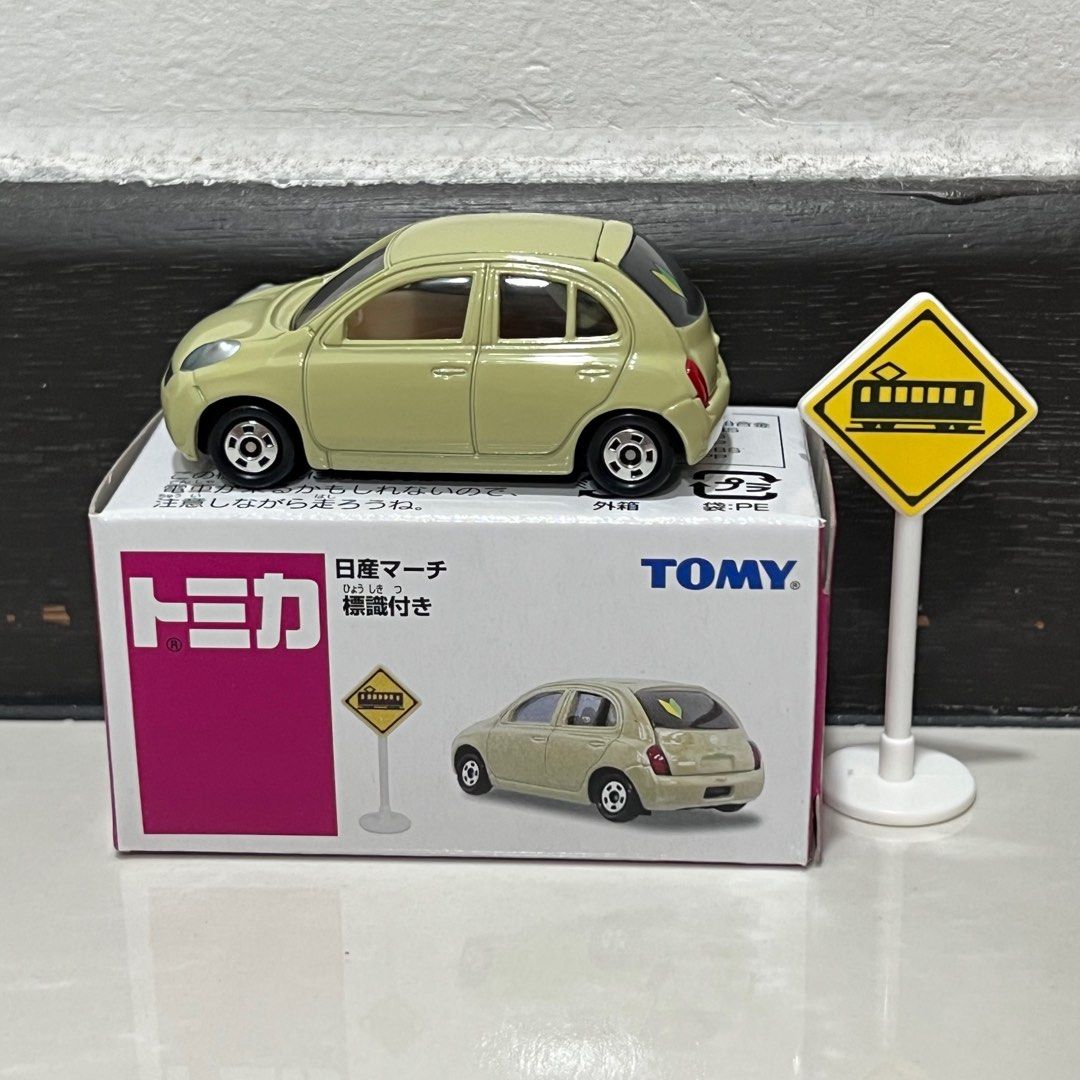 Tomica AEON Nissan March with Beginner Drivers Sticker, Hobbies & Toys ...