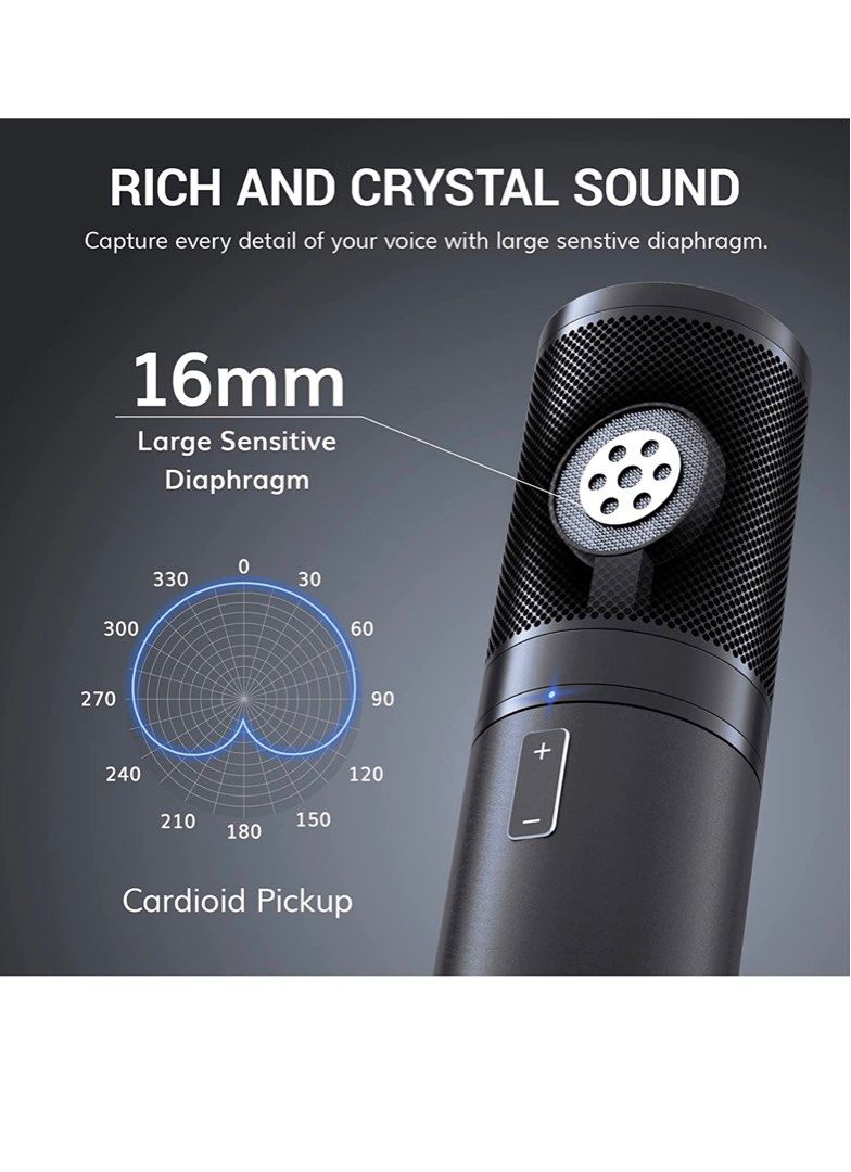 TONOR USB Gmaing Microphone, PC Streaming Mic Kit for PS4/5/Discord ...