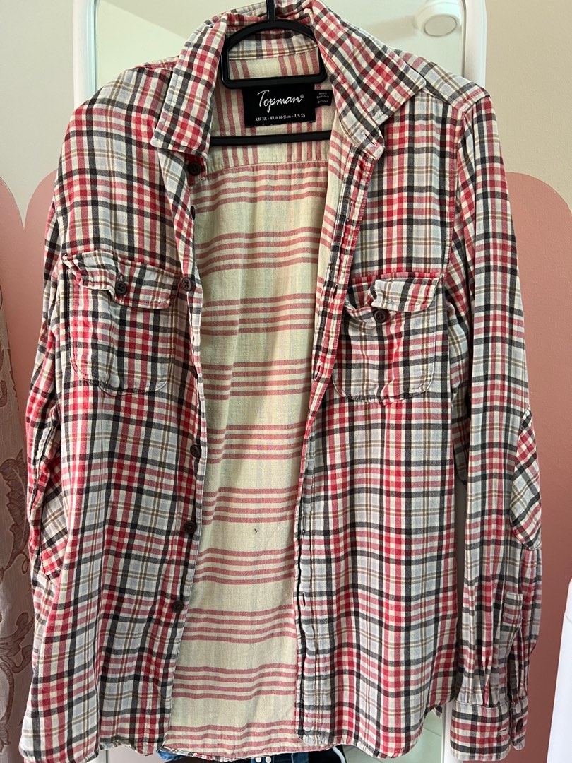 Topman Top, Men's Fashion, Tops & Sets, Formal Shirts on Carousell