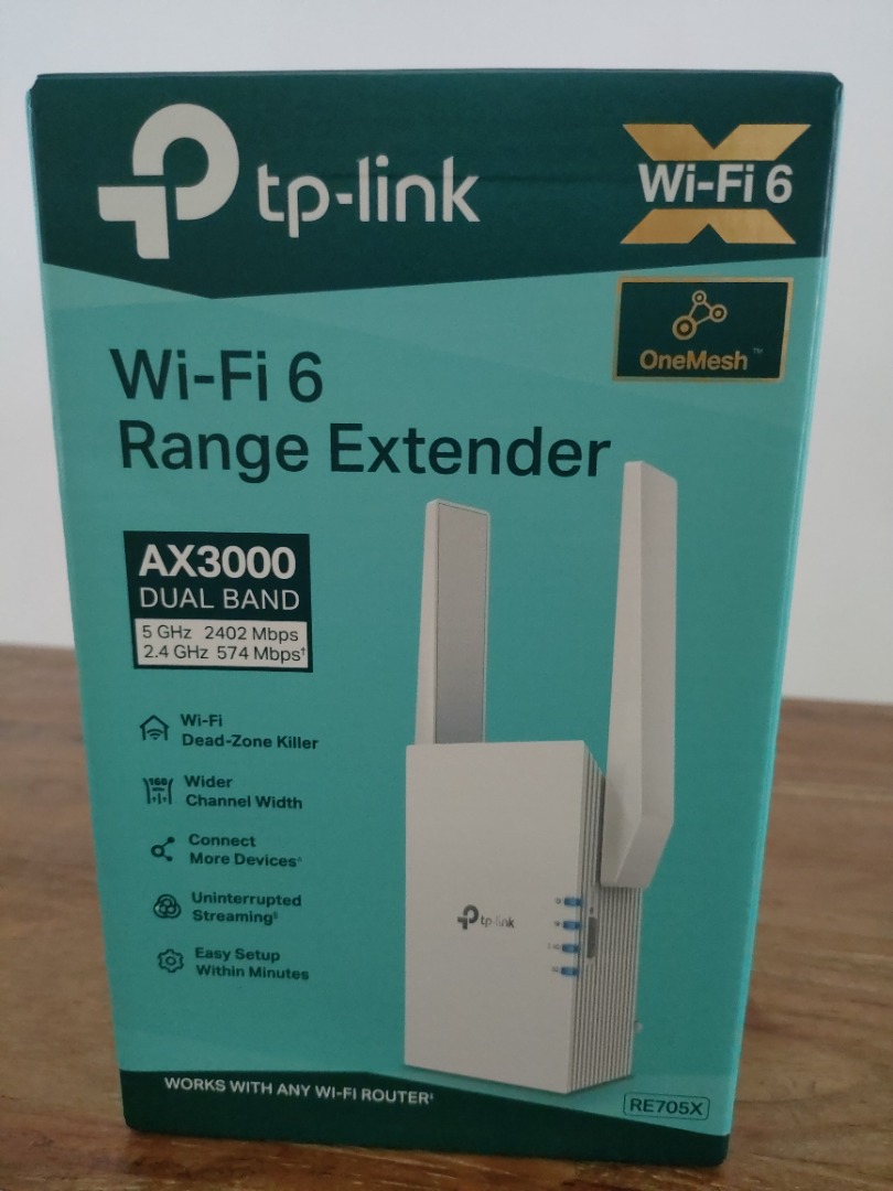 Tp-link Wi-Fi 6 range extender, Computers & Tech, Parts & Accessories ...
