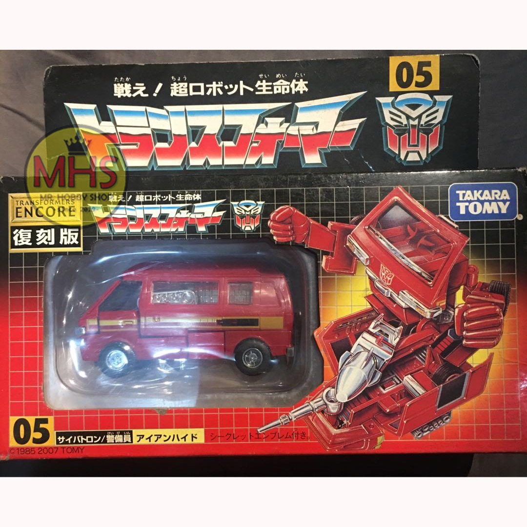 Transformers Generation 1 Encore Series Ironhide Figure, Hobbies & Toys ...