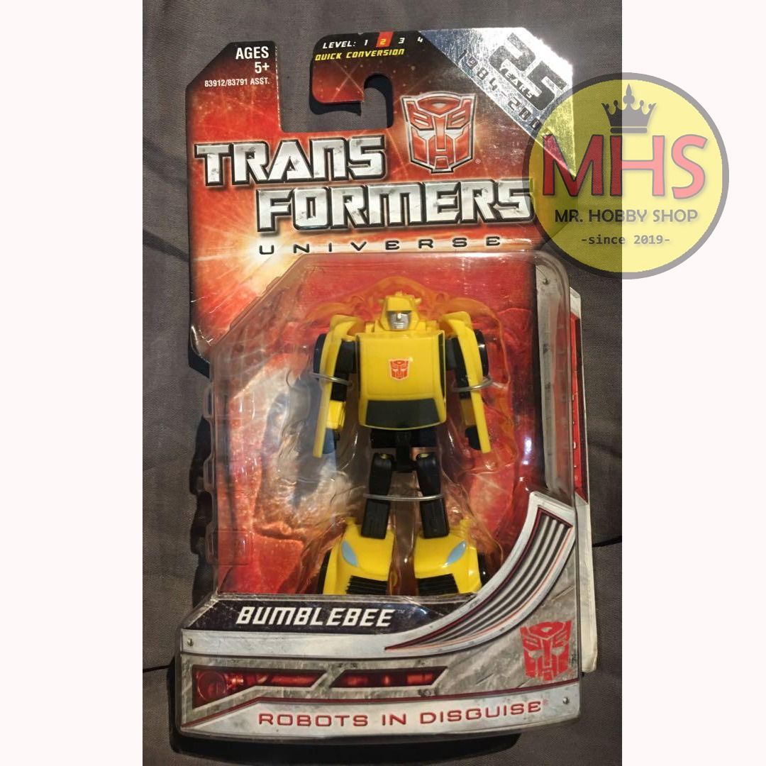 Transformers Universe 25 Years BUMBLEBEE Legends Class Collectors Club 2008 on Carousell