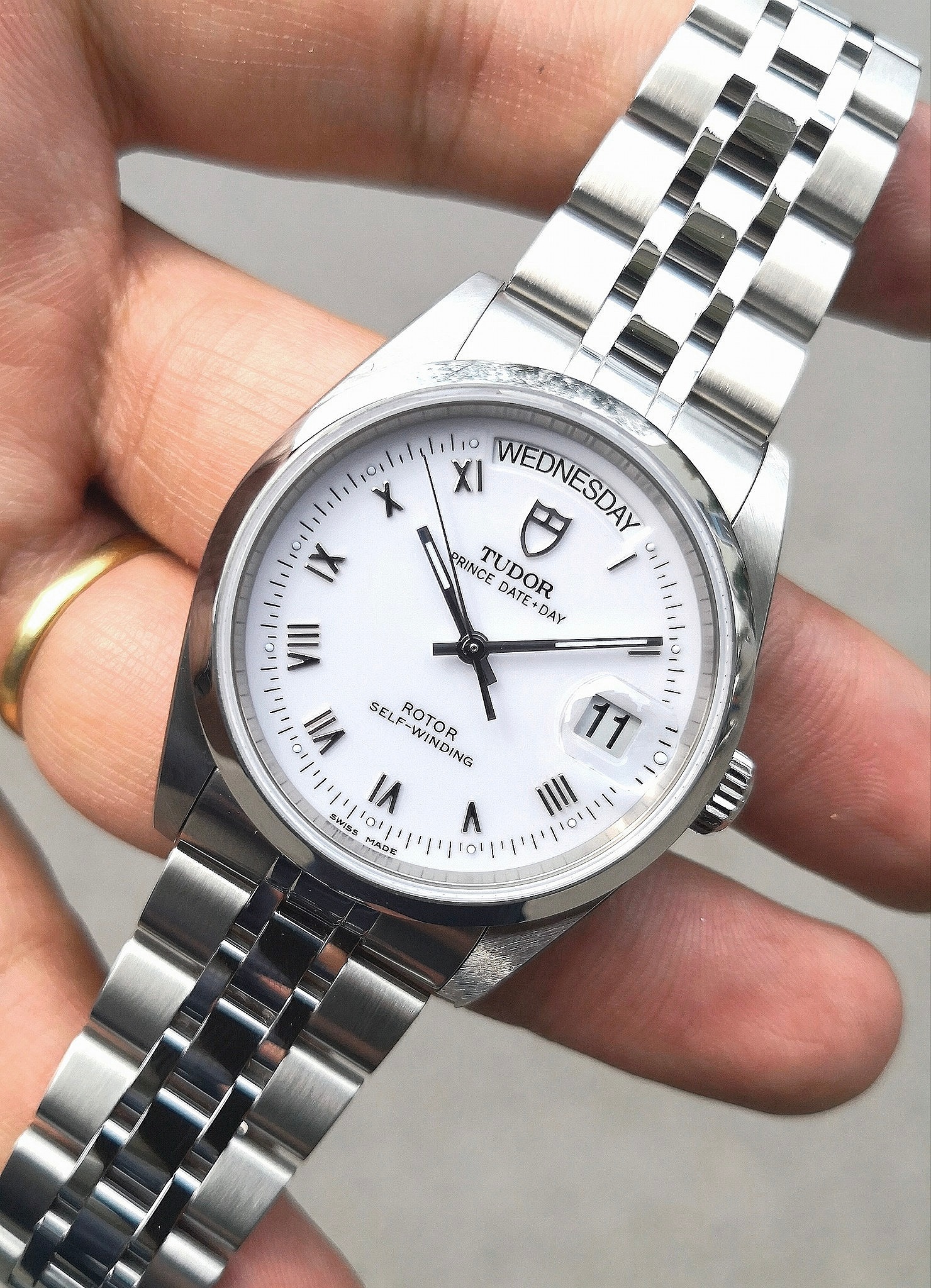 Tudor Day-Date 'President' 36mm, Luxury, Watches on Carousell