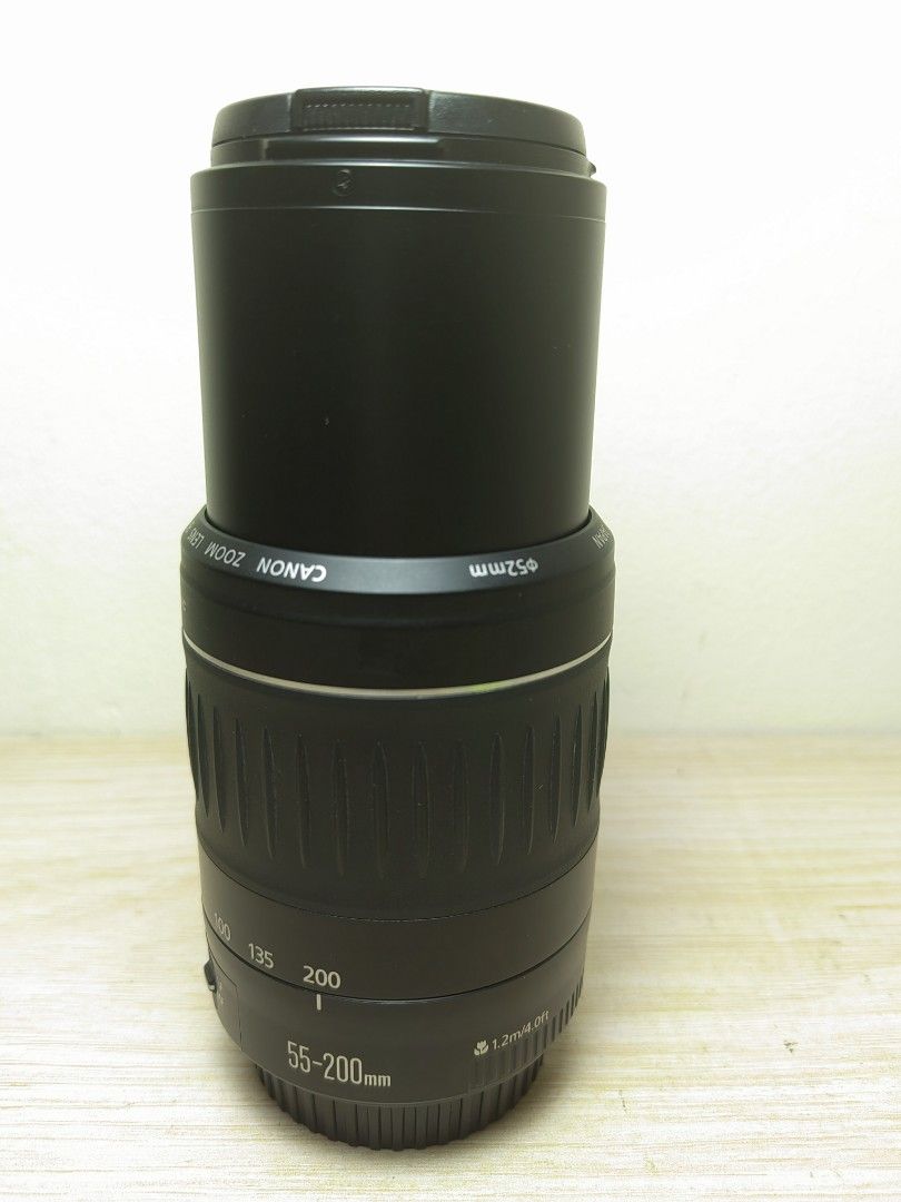 Ultrasonic Canon Zoom Lens EF 55-200mm F4:5, Photography, Lens & Kits ...
