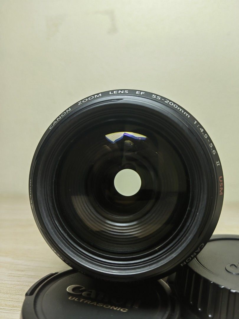 Ultrasonic Canon Zoom Lens EF 55-200mm F4:5, Photography, Lens & Kits ...