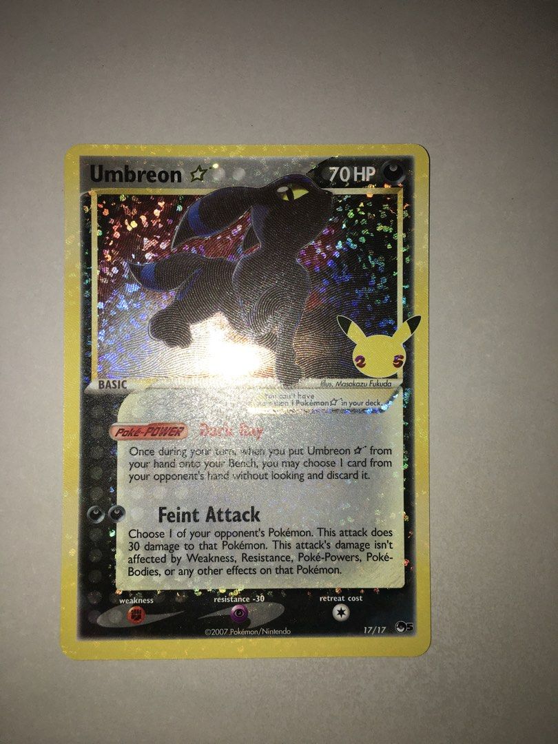 Umbreon vmax alt art gold star evolving skies celebration eevee ...