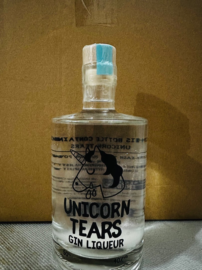 Unicorn Tears Gin Liqueur 50CL, Food & Drinks, Alcoholic Beverages on ...
