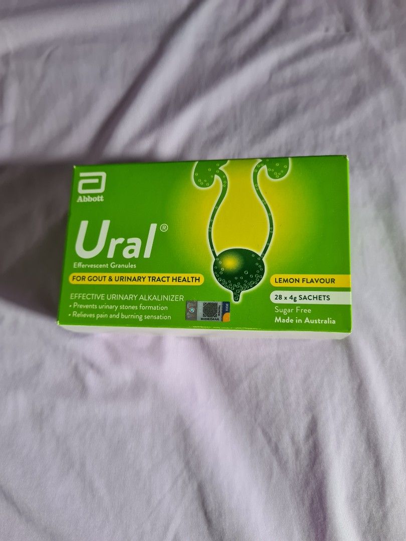 Ural Effervescent Granules Expiry Jan 2026, Health & Nutrition, Health ...