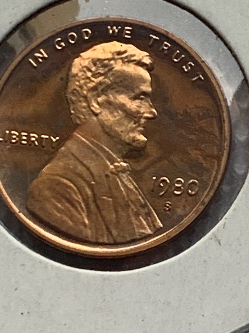 USA 1980 One Cent Proof Coin, Hobbies & Toys, Memorabilia ...