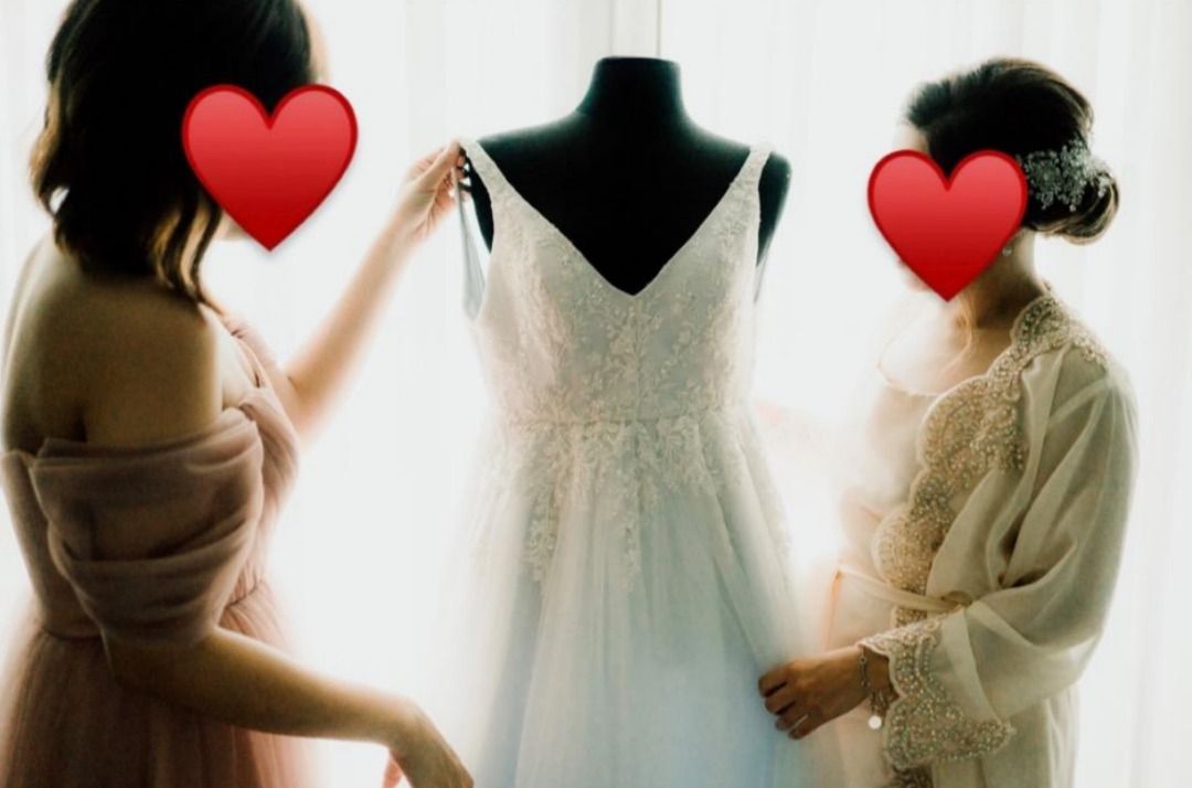 Vania Romoff Wedding Dress, Women's Fashion, Dresses & Sets, Evening ...