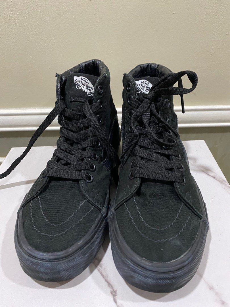 Vans old skool mid cut, Babies & Kids, Babies & Kids Fashion on Carousell