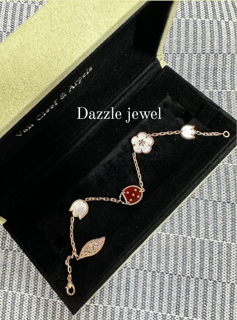 VCA spring alhambra - 18k custom, Women's Fashion, Jewelry & Organisers ...